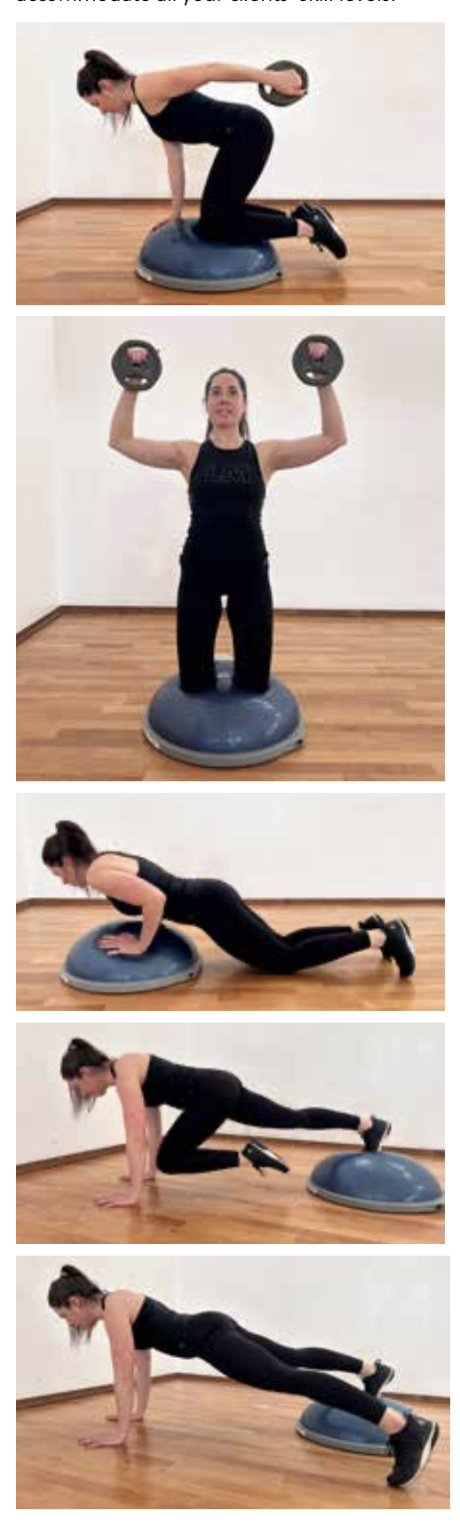 Balance training on the BOSU | FitPro Blog