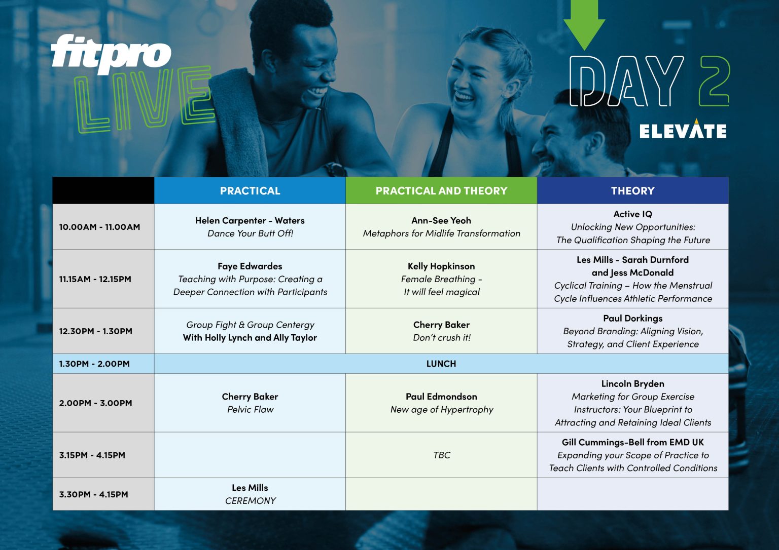 FitPro LIVE is back! The fitness instructors' event of the year ...